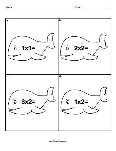 Basic Multiplication Worksheets Free Printable